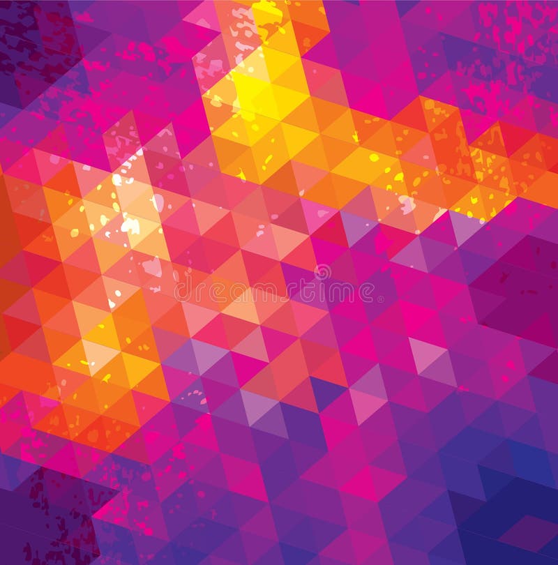 Square Composition with Geometric Shapes. Stock Vector - Illustration ...