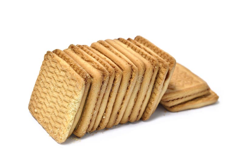 Square cookies stock photo. Image of bakery, crunchy - 14614688