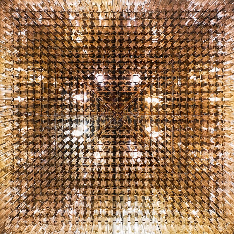 Square Crystal Designed Halogen Led Lights Chandelier with Star Shape ...