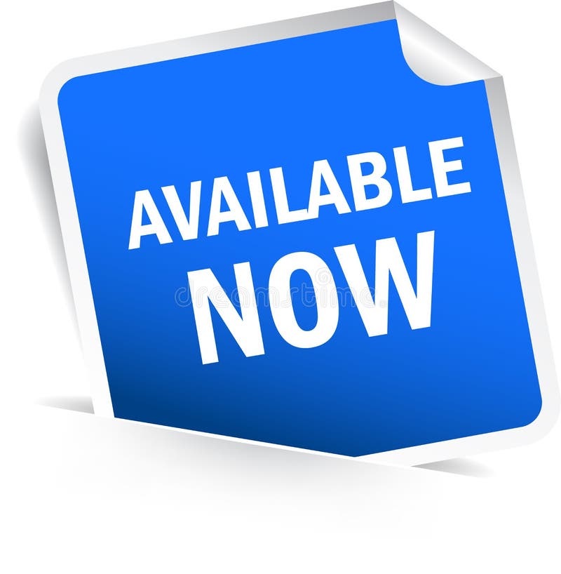 Available Now Vector Sticker Stock Illustration - Illustration of ...