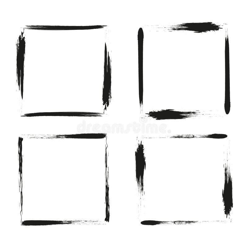 Square Cutout Icon. Window View Symbol. Vector Opening Graphic. White ...