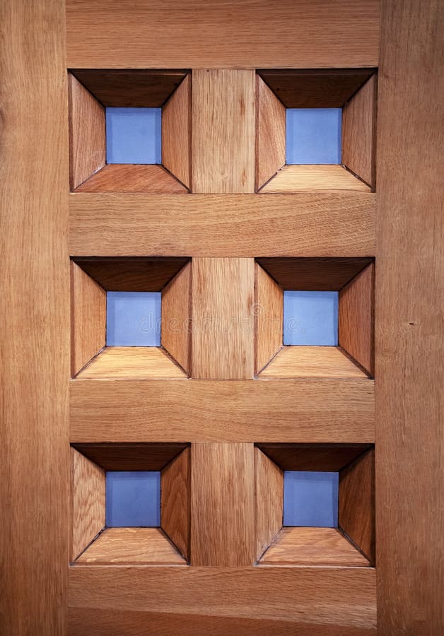 Square Decorative Element Made of Wood Stock Photo - Image of element ...