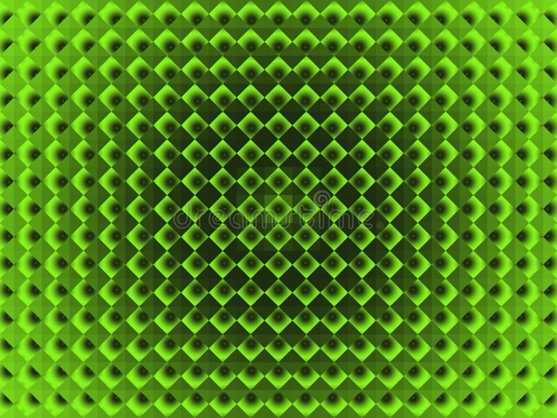 The Square of Diamonds, with a Radial Gradient Stock Illustration ...