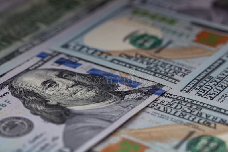 Square of 100 Dollar Banknotes Stock Photo - Image of cash, concept ...