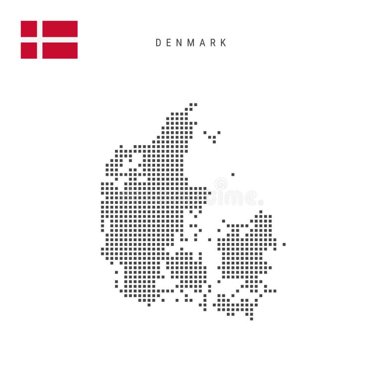 Pixel Map Denmark Stock Illustrations – 74 Pixel Map Denmark Stock ...