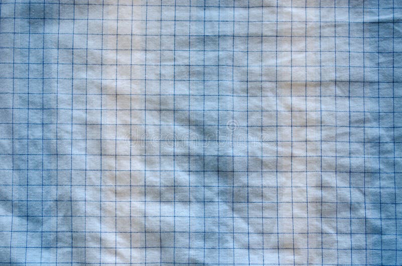 Square Dotted Fabric Overflowing Blue White Color Stock Photo - Image ...