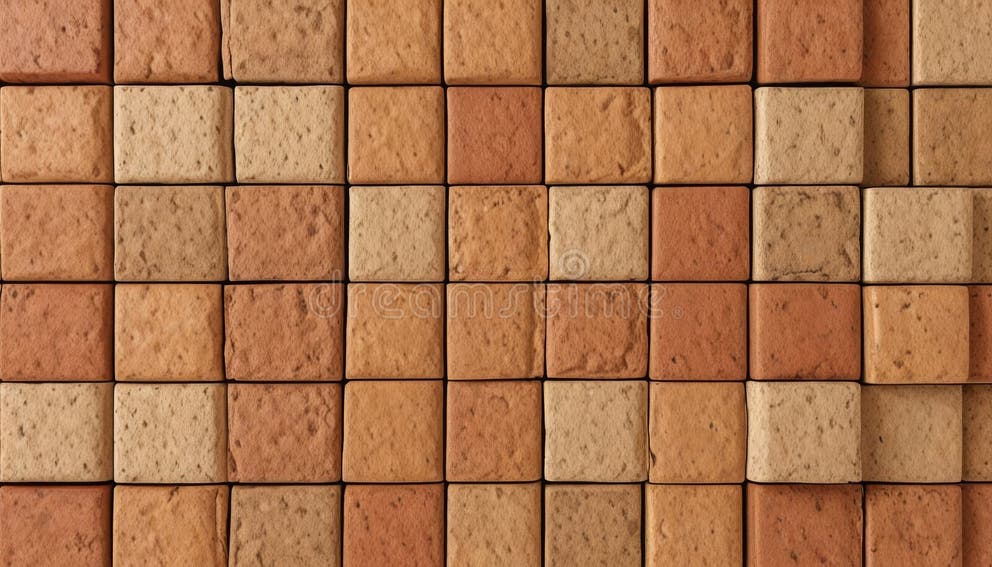 Square Earth Tone Texture Background Stock Illustration - Illustration ...