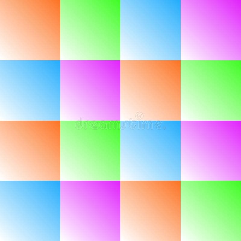 Square Elements with Gradient Fill for the Cover. Stock Vector ...