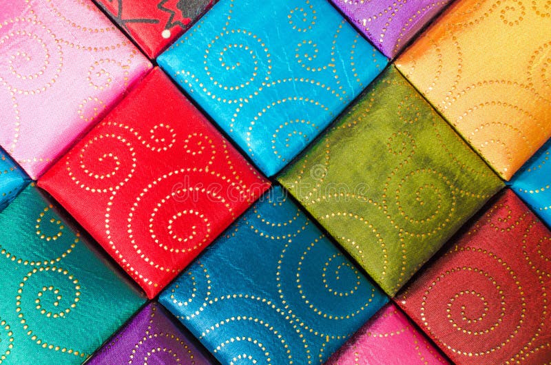 Square Fabric Pattern Background Stock Photo - Image of interior ...