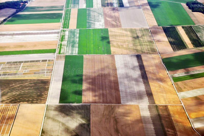 Square fields stock photo. Image of beauteous, cordon - 26165858