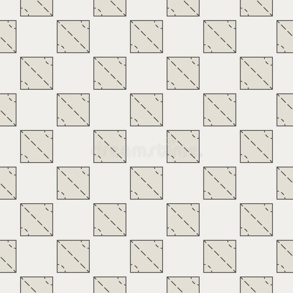 Square Figure Colored Seamless Pattern. Geometry Science Vector ...