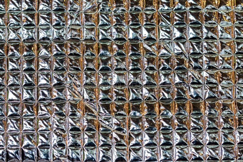 Two Square Foil Catering Trays One Partly Opened Stock Image - Image of ...