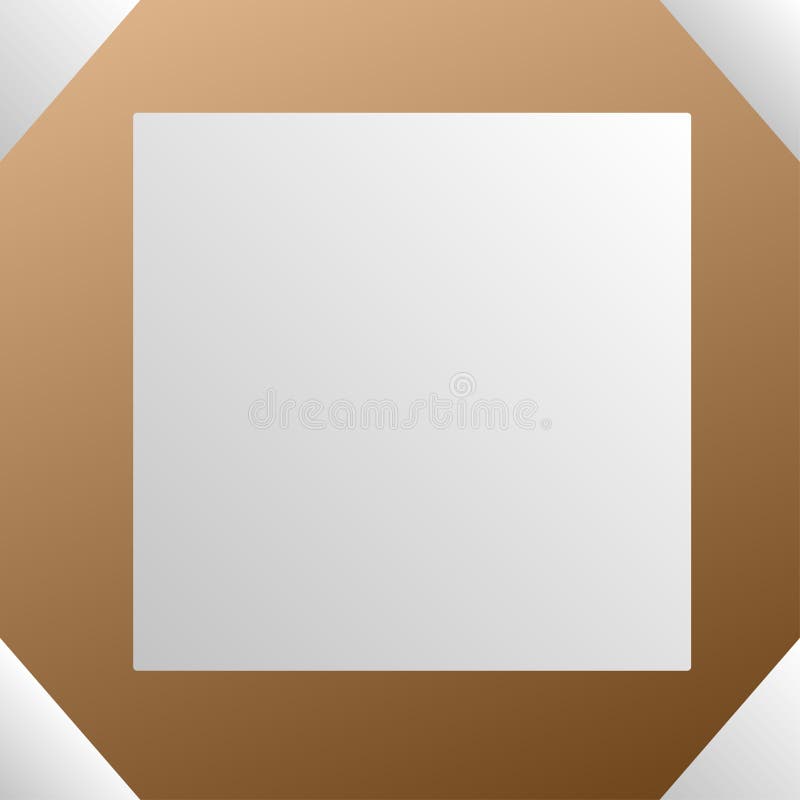 Square Format Abstract Background, Backdrop. Simple Layout Template ...
