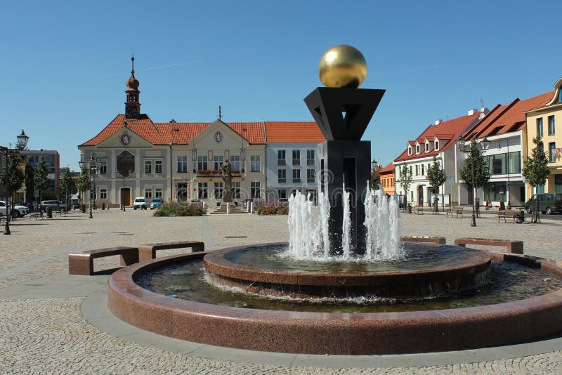 Square stock photo. Image of city, europe, water, center - 61051374