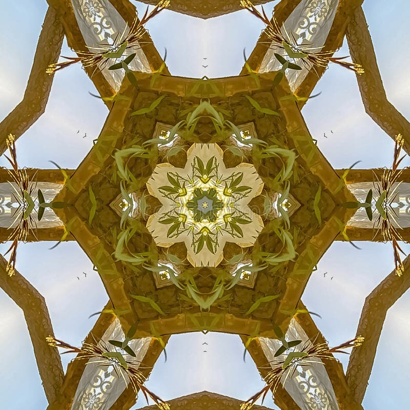 Square Frame Angular Wooden Bars of Chuppah Making a Pattern for a ...