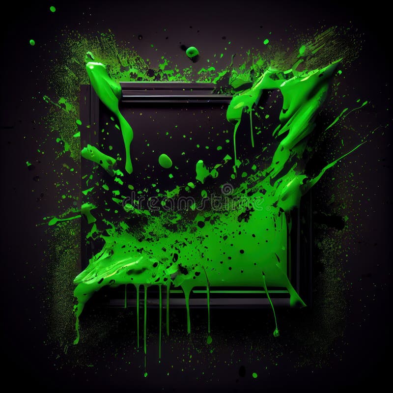 Color Paint Splashes Square Background Stock Illustrations – 916 Color ...