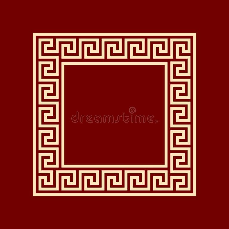 Frame Ancient Greek Meander Pattern Stock Illustrations – 3,925 Frame ...