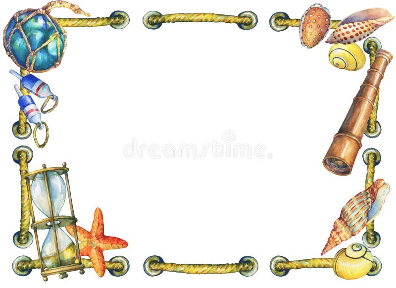 Nautical Frame Clip Art