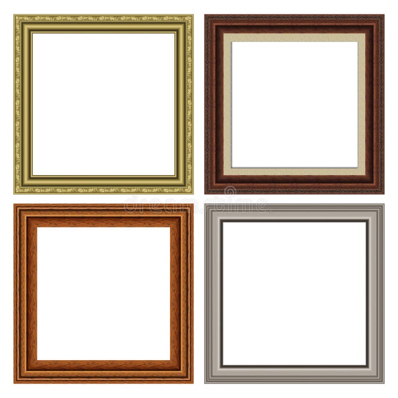 Square frame set stock image. Image of decor, edge, frame - 19449293