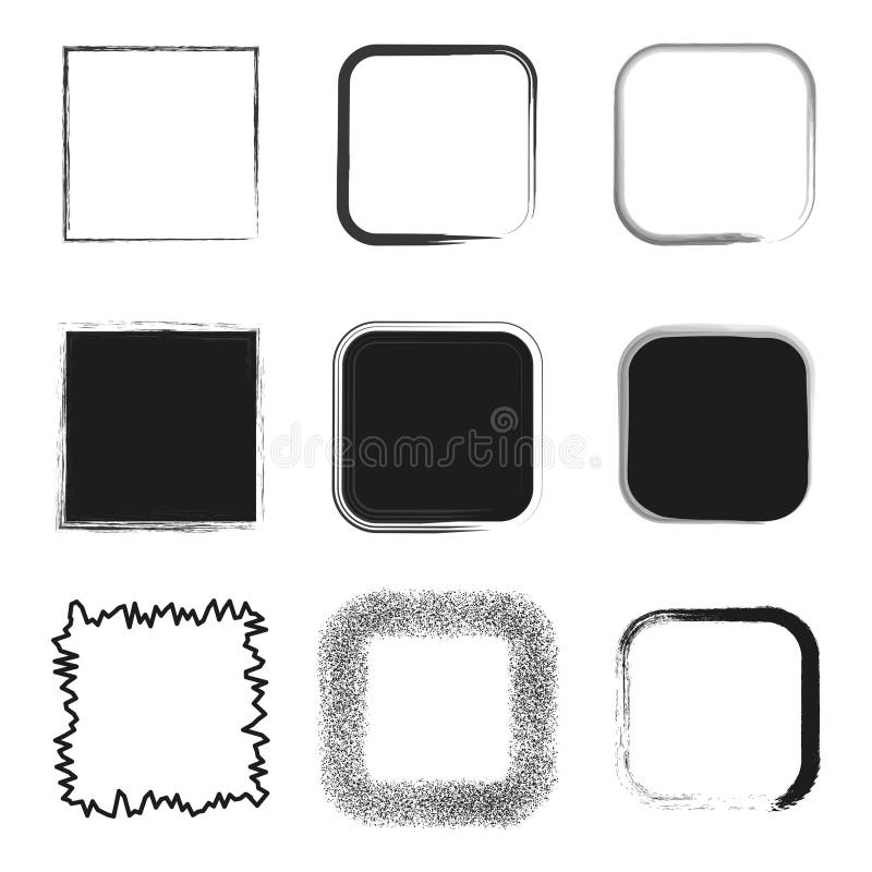 White Box Black Outline