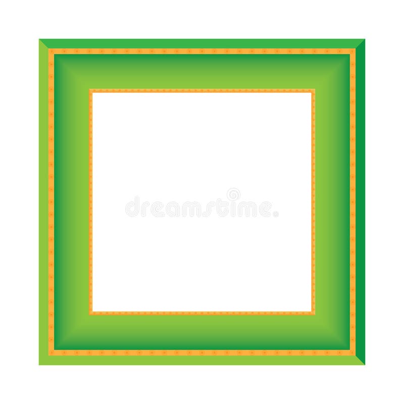 Square Frame. Vector Illustration Decorative Design Stock Vector ...
