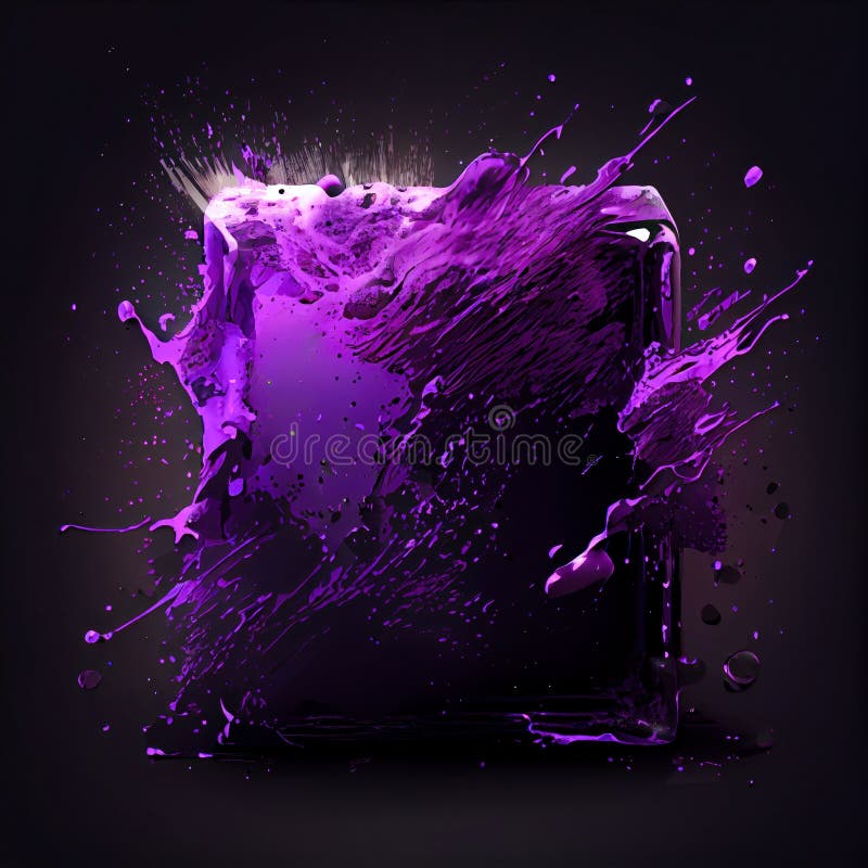 Color Paint Splashes Square Background Stock Illustrations – 916 Color ...