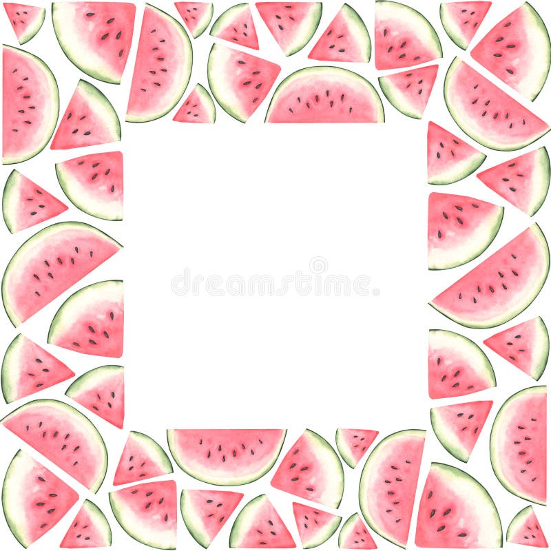 Square Frame with Teapot, Cup and Tea Leaves. Stock Illustration ...