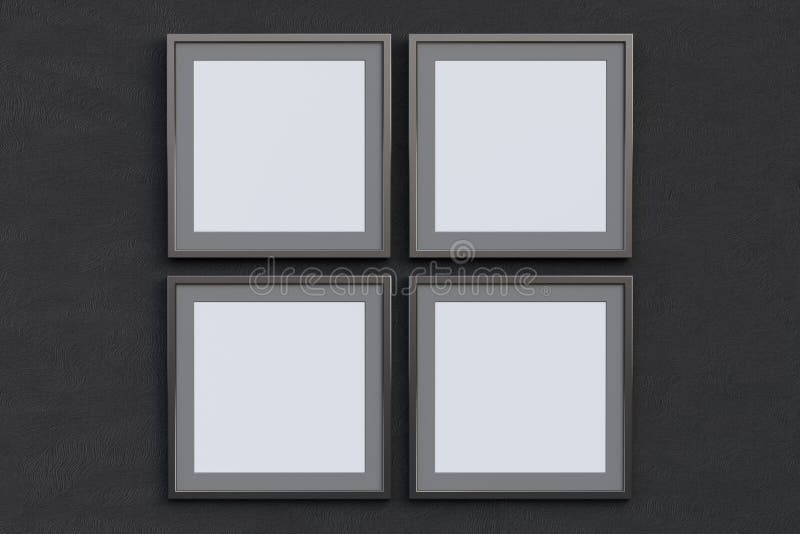 Four Blank Wall Frames Stock Illustrations – 233 Four Blank Wall Frames ...