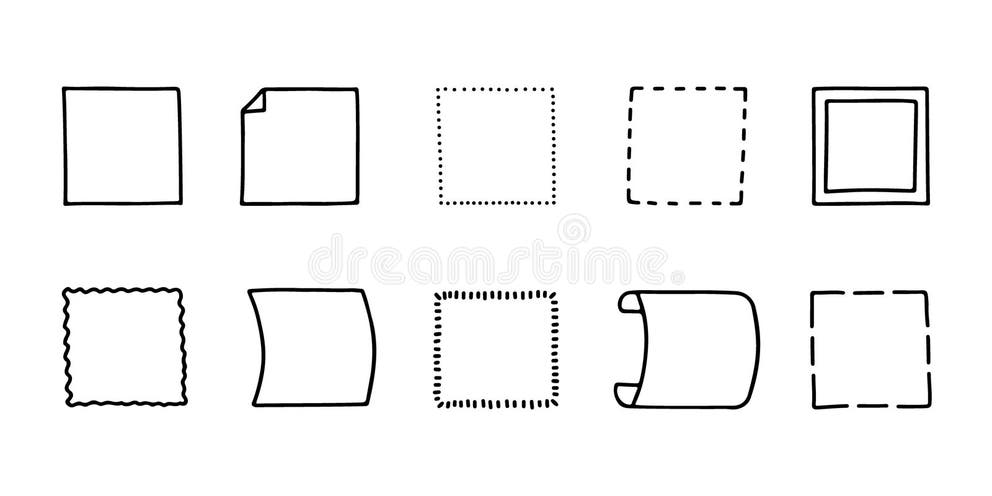 Doodle Note Frames Stock Illustrations – 1,131 Doodle Note Frames Stock ...