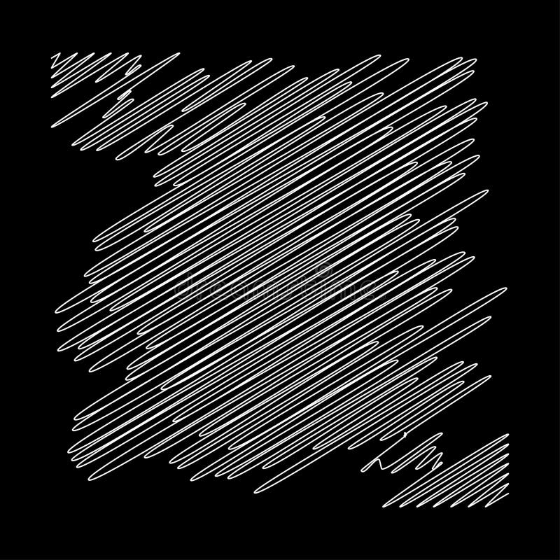 Square Freehand Drawing, Handdrawn Scribble, Doodle, Sketch Shape Stock ...