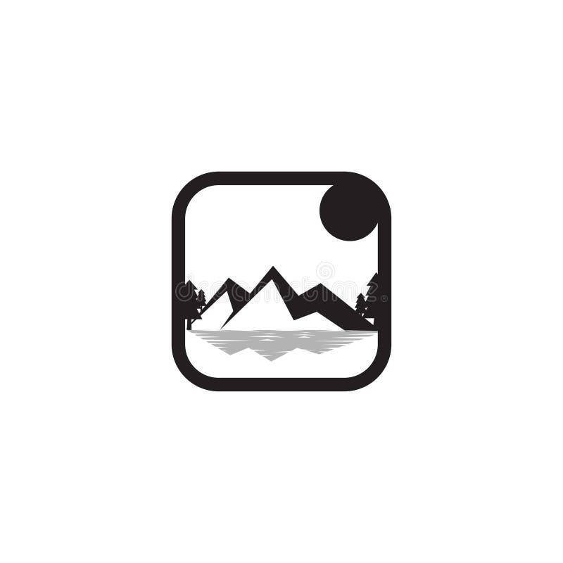 Square Gallery Logo Icon. Vector Logo Element Stock Vector ...