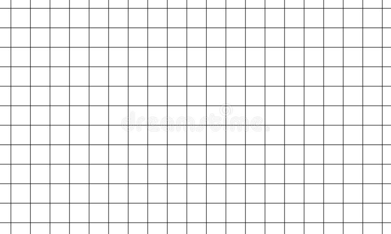 Square Geometric Grid Pattern. Millimetric Plotter Paper. Stock Vector ...
