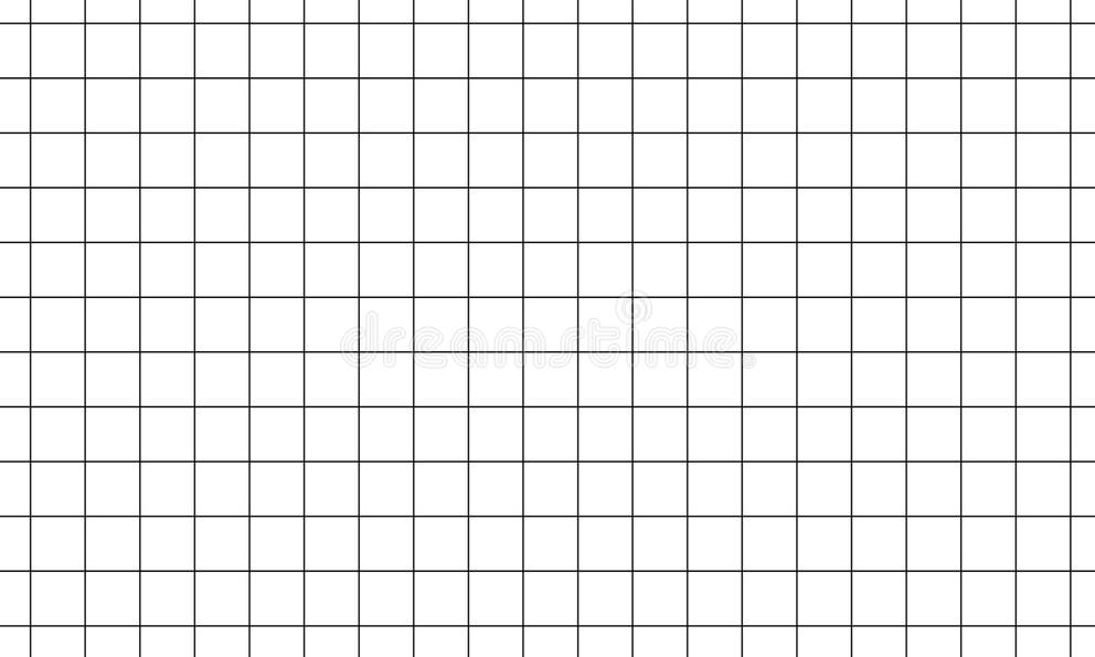 Square Geometric Grid Pattern. Millimetric Plotter Paper. Stock Vector ...