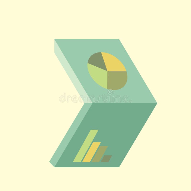 Square Geometric Infographic. Vector Illustration Decorative Design ...