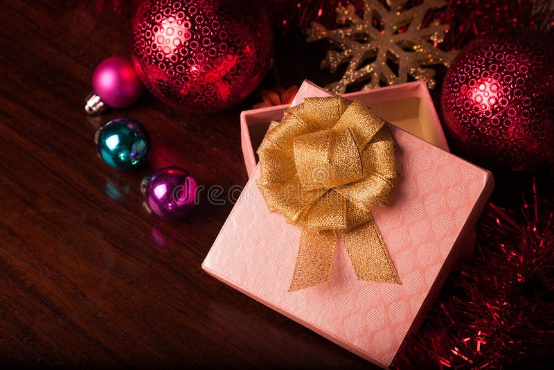 Square Gift Box Christmas stock image. Image of merry - 36621949