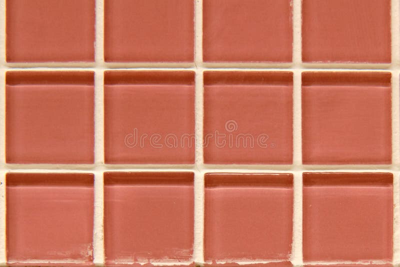Square Glass Tile in Red, Close-up Background Stock Image - Image of ...