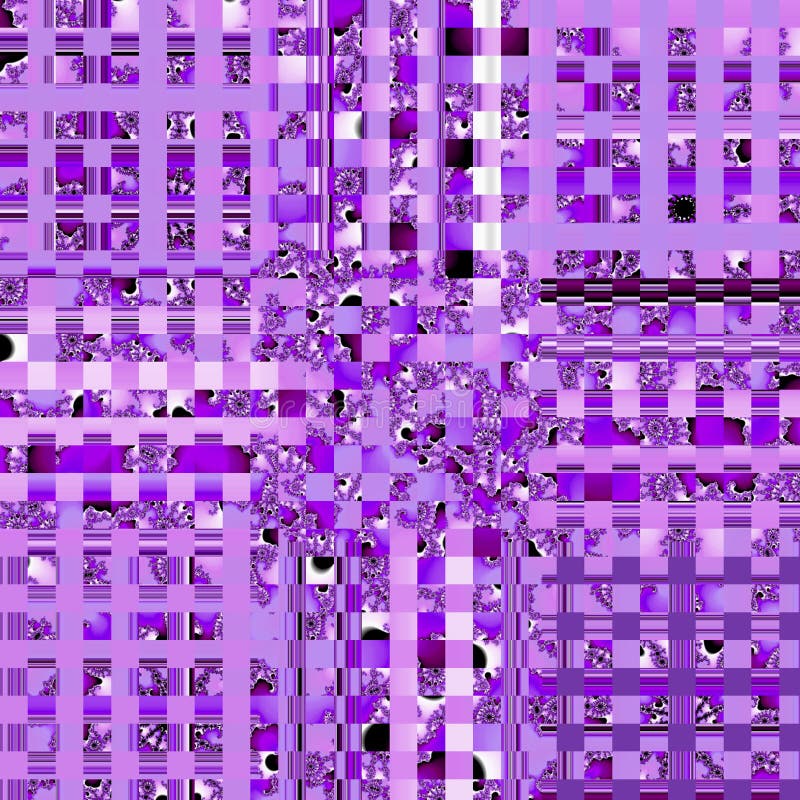 Square Glass Tile Shining Violet Pattern Stock Illustration ...