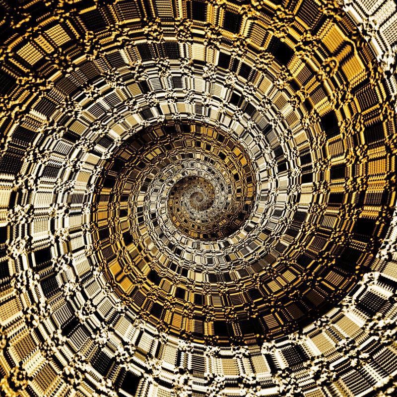 Square Gold Blocks Abstract Background Stock Illustration ...