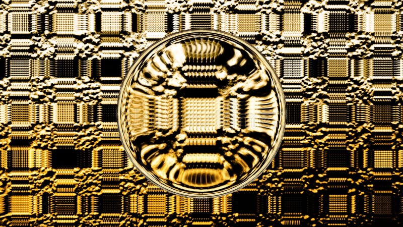 Gold Blocks stock illustration. Illustration of wallpaper - 7860776