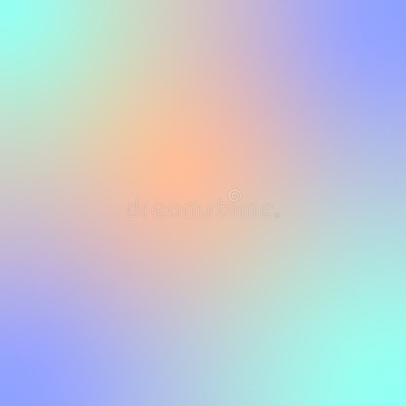 Square Gradient Background Image of Three Colors: Peach, Blue, and Teal ...