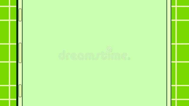 Square Green with White Lines Vertical Frame for the Whole Light Green ...