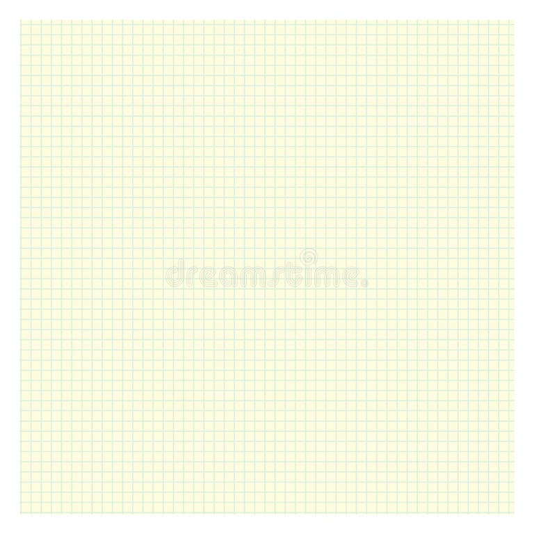 Square Grid Paper Sheet. Seamless Checkered Pattern Stock Illustration ...