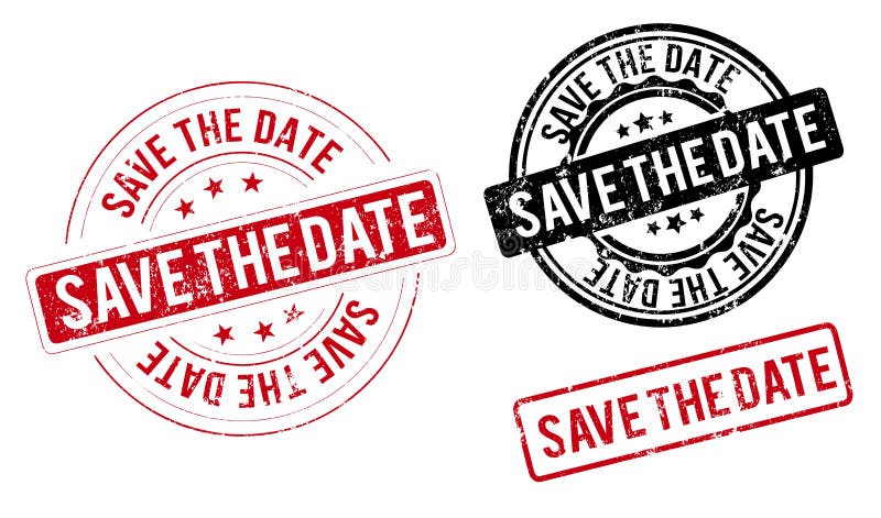 Grunge Save Date Stamp Stock Illustrations – 476 Grunge Save Date Stamp ...