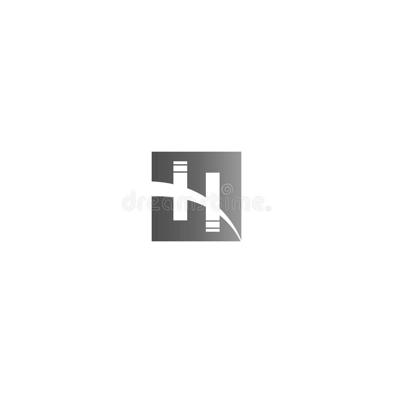 Square H Logo Letter Design Stock Vector - Illustration of concept ...