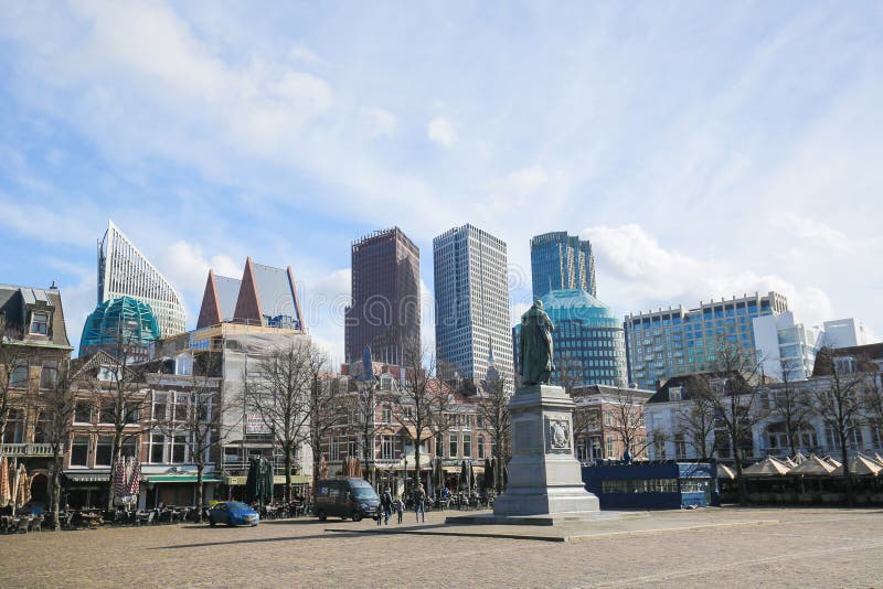 The Square in the Hague, the Netherlands Editorial Stock Photo - Image ...