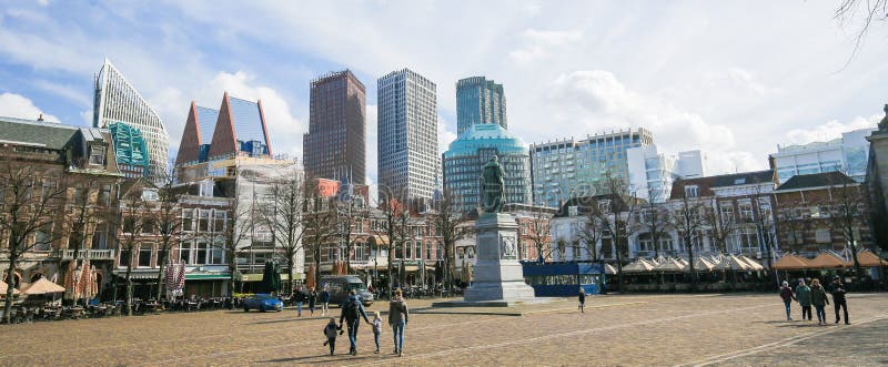 The Square in the Hague, the Netherlands Editorial Photo - Image of ...