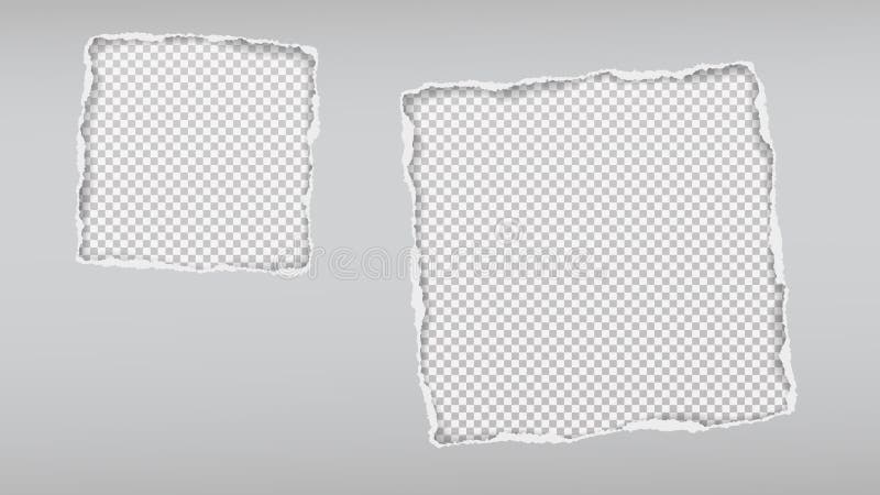 Square Torn Paper Edges Stock Illustrations – 255 Square Torn Paper ...