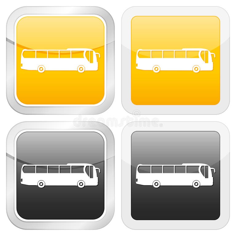 Bus Square Icon Stock Illustrations – 3,192 Bus Square Icon Stock ...
