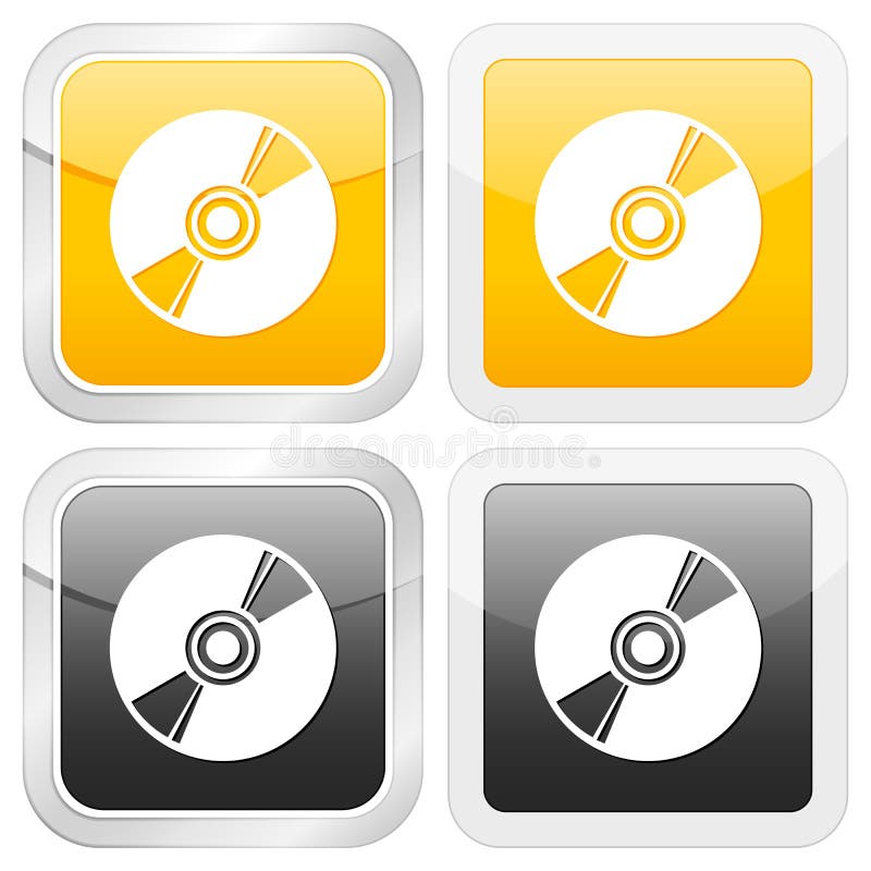 CD Pile Colored Labels stock vector. Illustration of consumption - 93573735