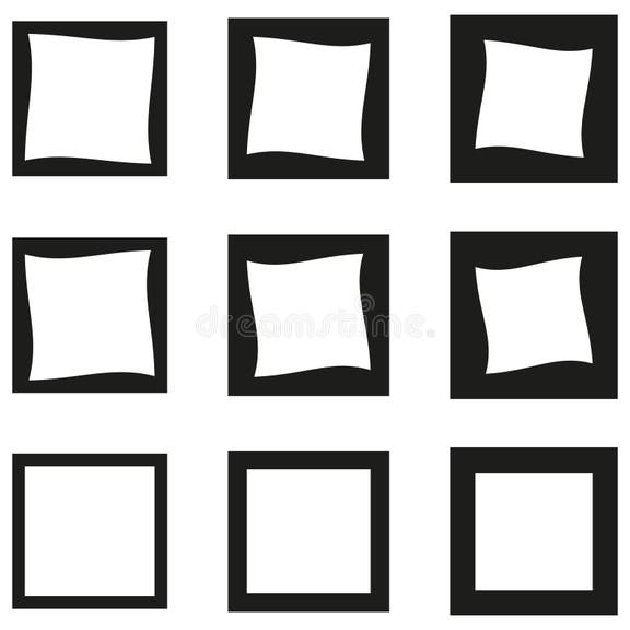 Distorted Square Icon Stock Illustrations – 620 Distorted Square Icon ...